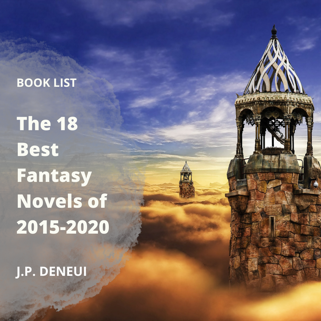 Best Fantasy Novel Roundup from 2015 to 2020